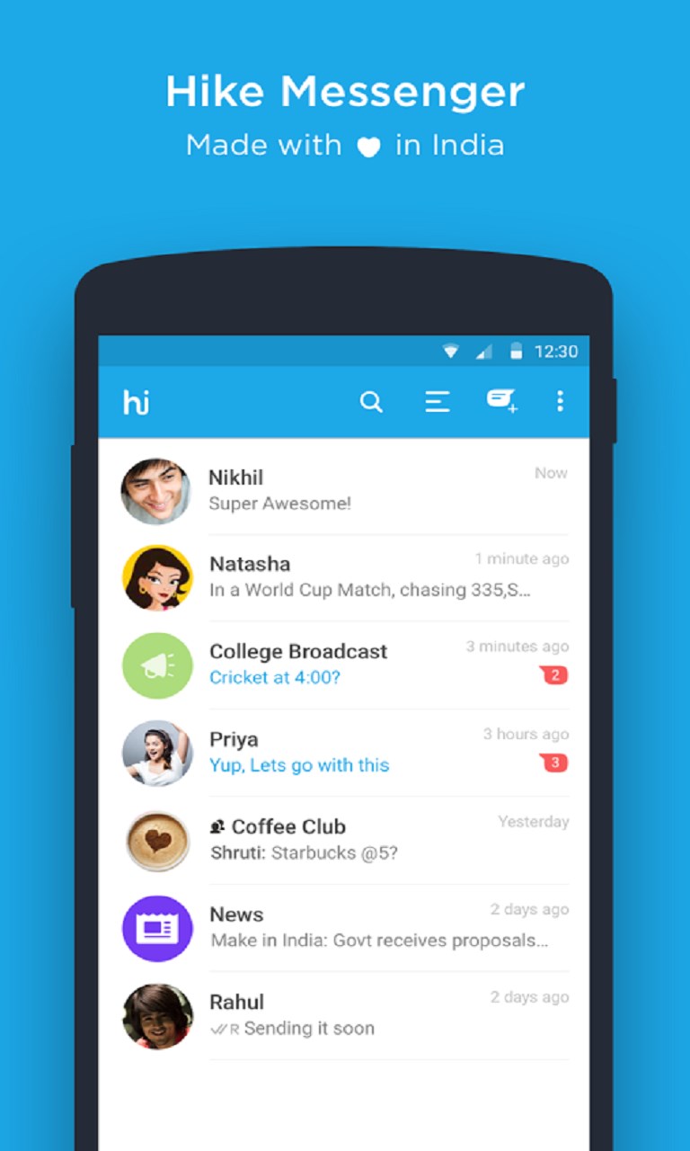 Hike Messenger Beta Free Windows Phone App Market