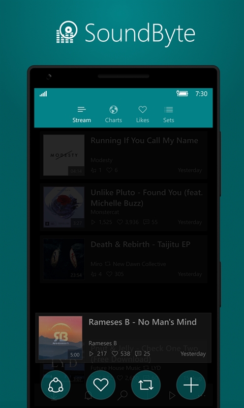 3rd party SoundCloud client SoundByte brings a great design and offline listening to Windows 10 ...