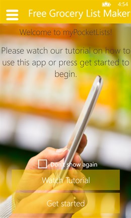 Free Grocery List Maker FREE Windows Phone App Market