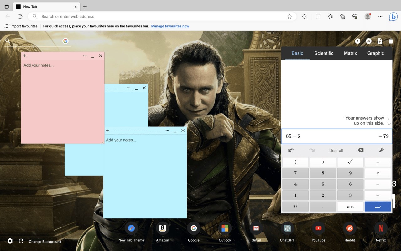 Loki HD Wallpapers - Customize your Edge new tab