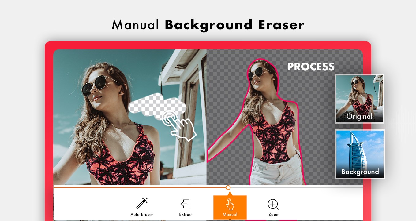 Improve your editing skills with manual background eraser tutorials