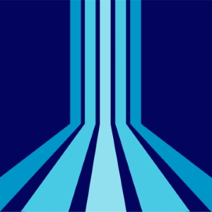 Blue Gradient Stripes - Microsoft Edge Addons