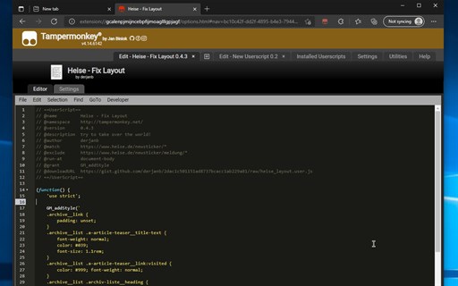 Tampermonkey — Run Userscripts & Customize Web