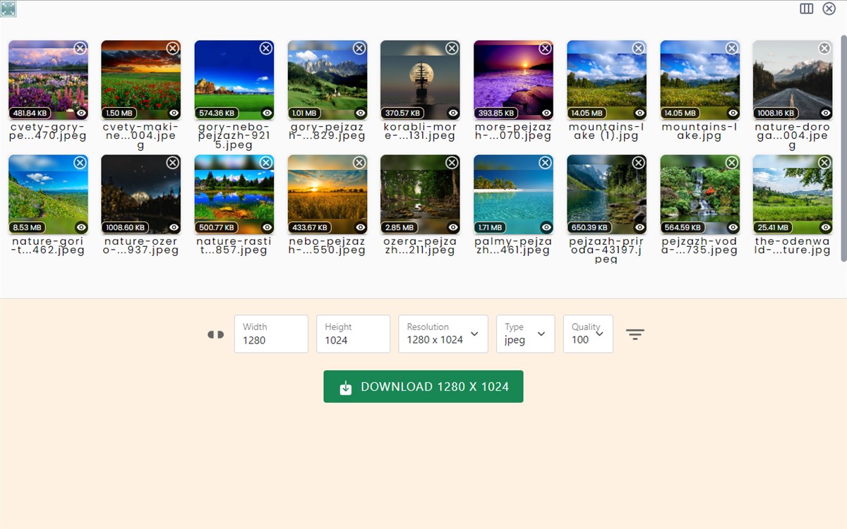 Image Resize Bulk - Complemento de edge