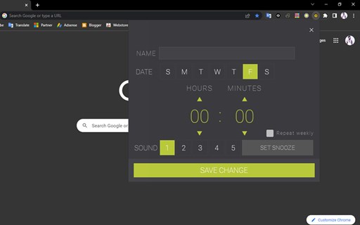 Alarm & Timer & Stopwatch for Microsoft Edge