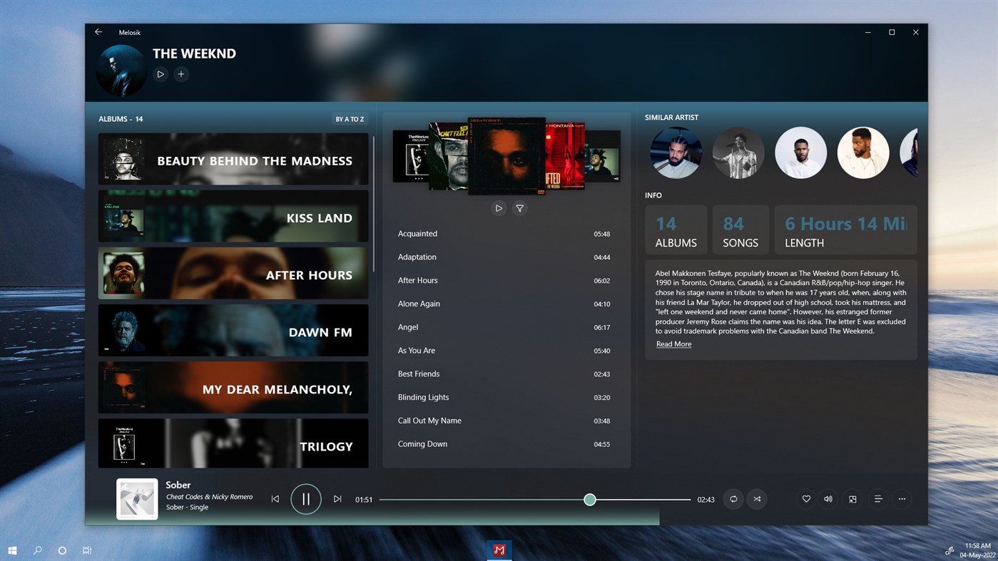 Melosik - Music Player for Windows (by Define Studio) - (Windows Apps ...