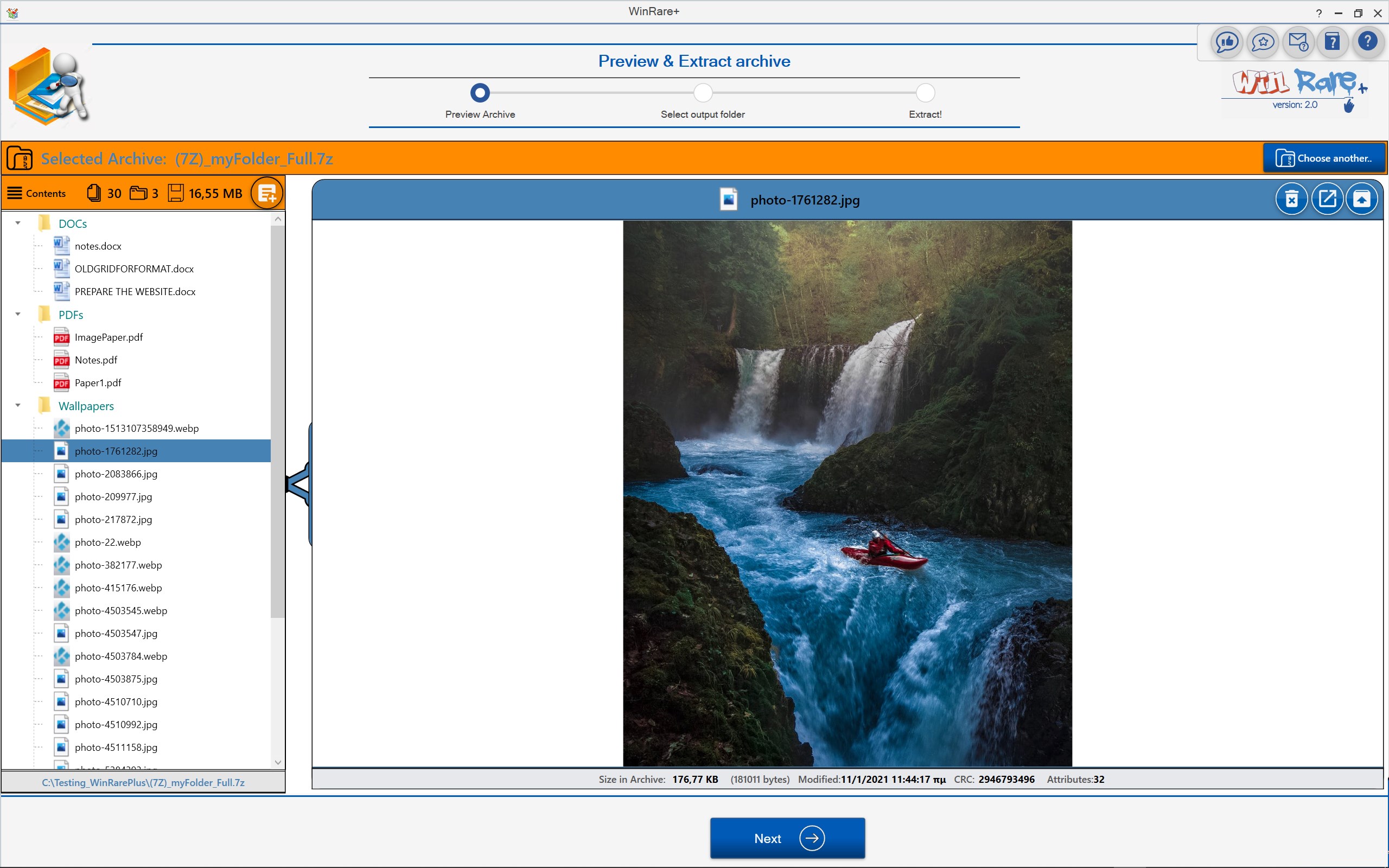 WinRare+ .. preview, extract and create: rar, zip, 7zip, gzip下载 - 电脑应用 ...