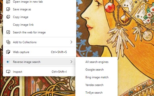 RevEye Reverse Image Search - Add-on for Edge