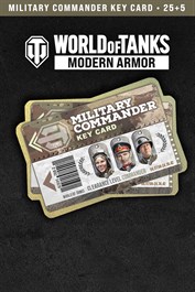 購買 World of Tanks - 25 Military Commanders Key Cards + 5 Bonus! | Xbox