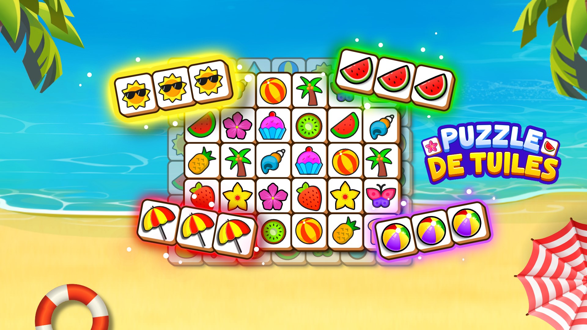 Recevoir 3 Match tuiles: jeux de tuile - Microsoft Store fr-CD