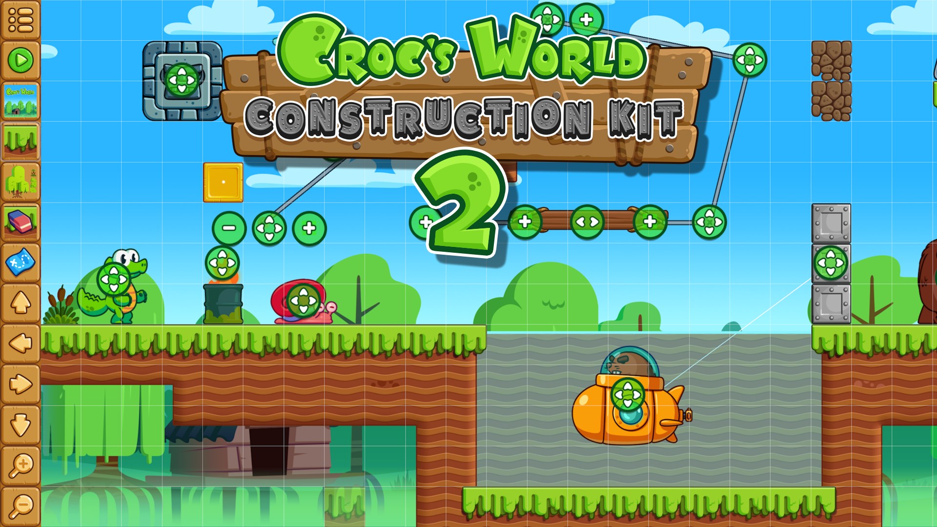 Croc's World Construction Kit 2 | Xbox Clips & Screenshots