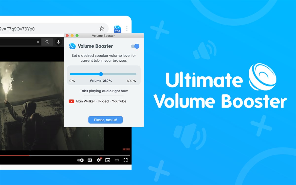 Volume Booster Ultimate - Maximize Browser Sound Up to 1000%