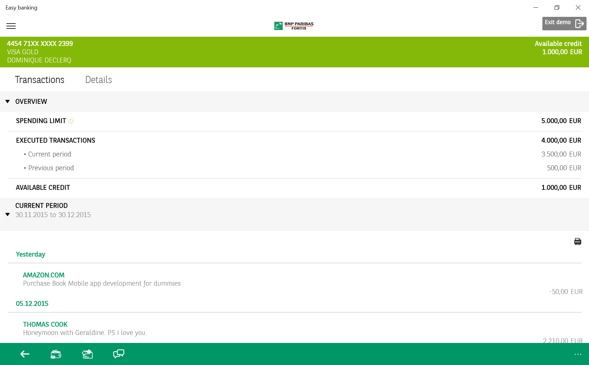 Belgian's BNP Paribas Easy Banking Universal Windows App now in the store