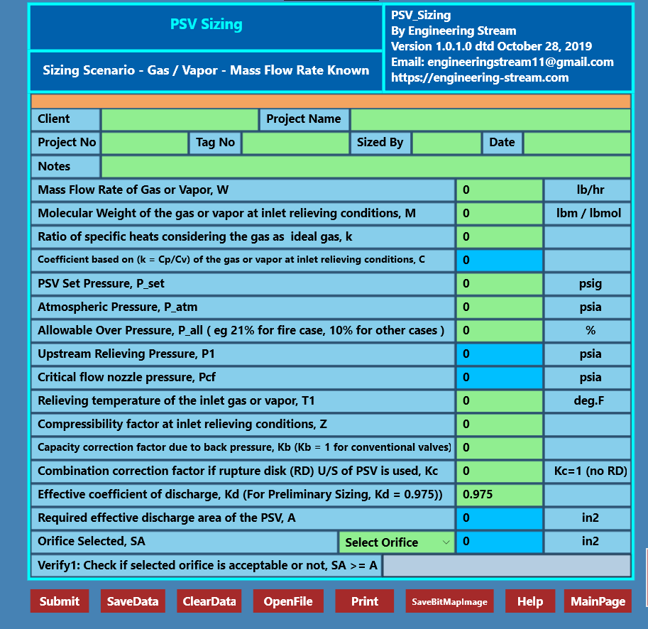 PSV Sizing下载 - PSV Sizing电脑应用下载 | 电脑好玩网
