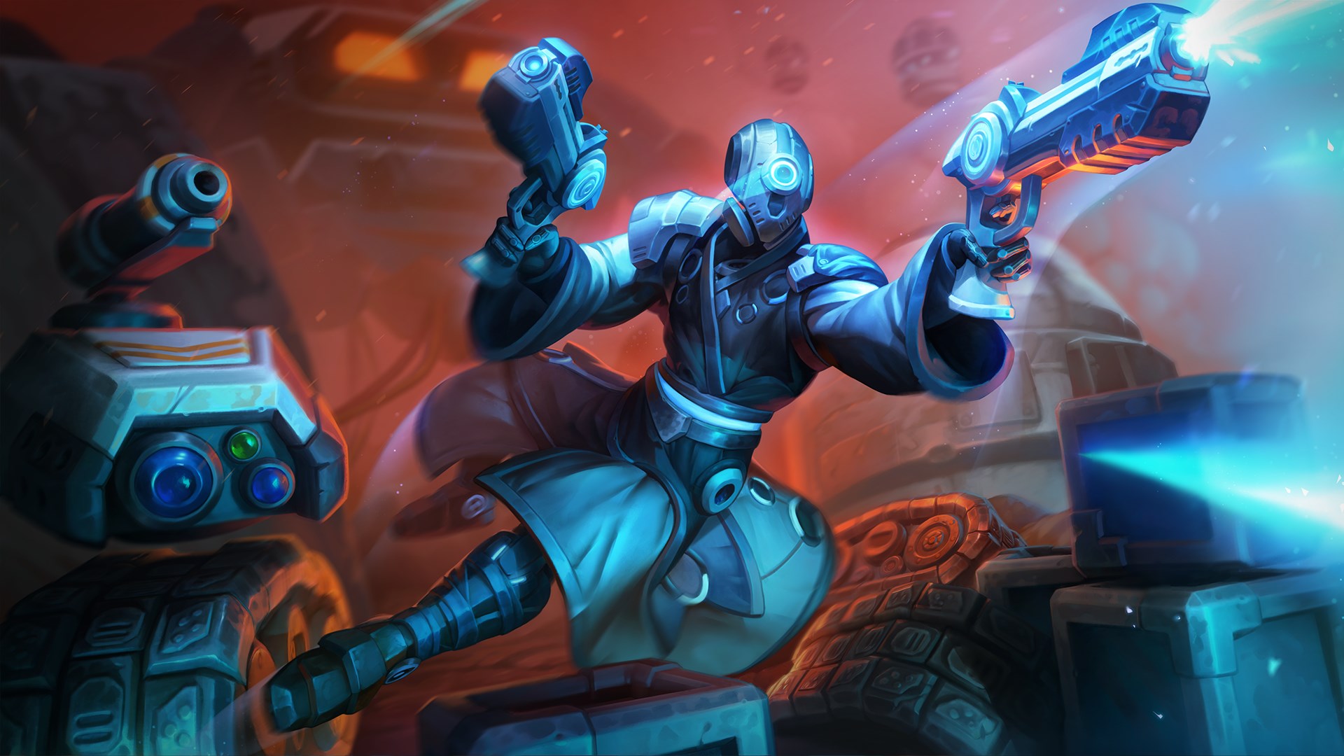 Riot Singed Splash Art