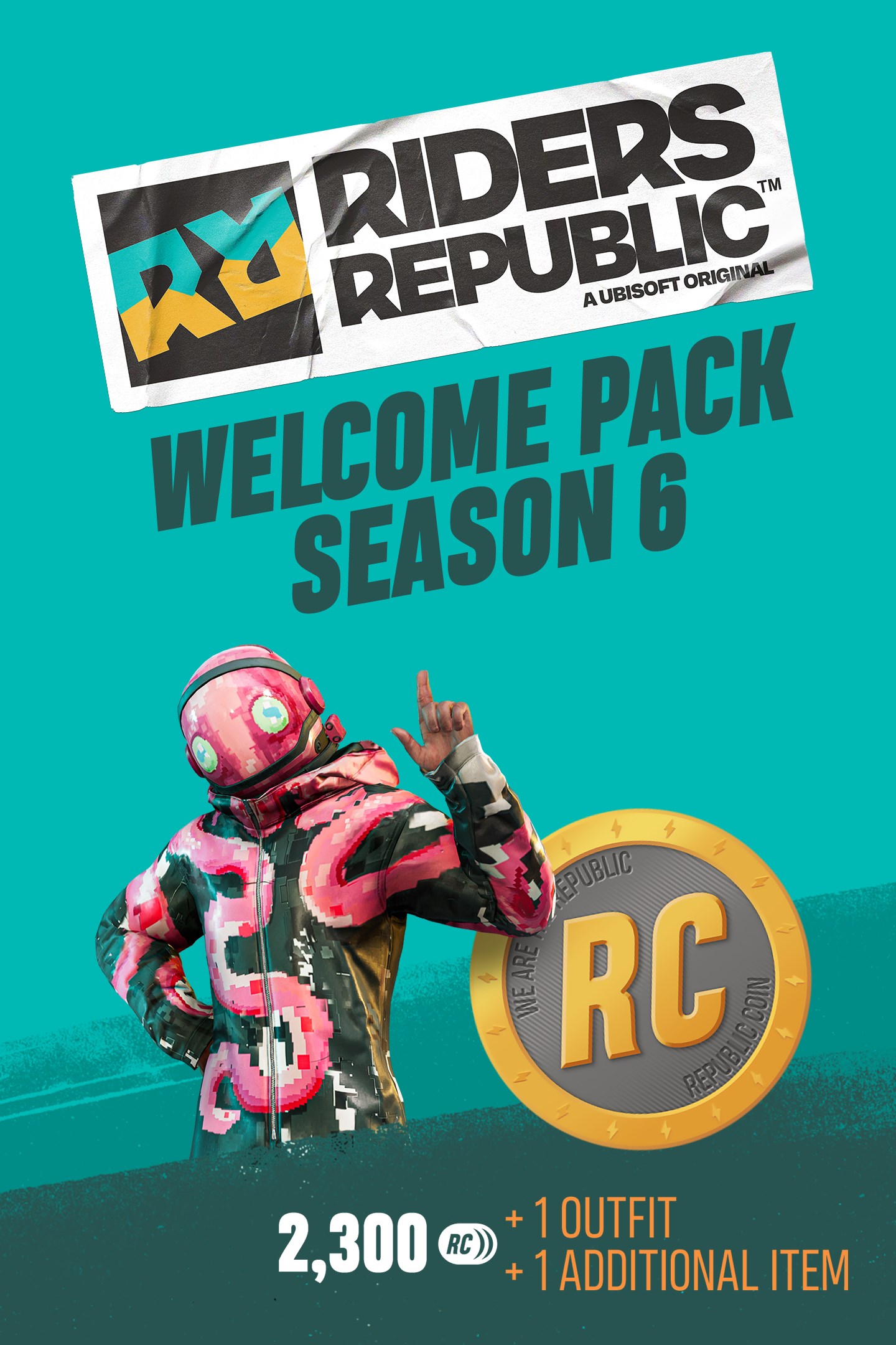 Riders Republic™ Welcome Pack (2,300 Republic Coins + Legendary Outfit ...