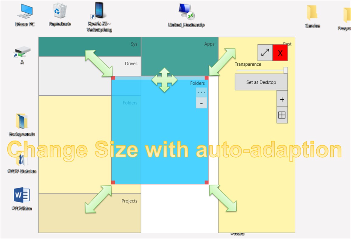 Desktop Arranger (by Placeholder_4983211) - (Windows Apps) — AppAgg