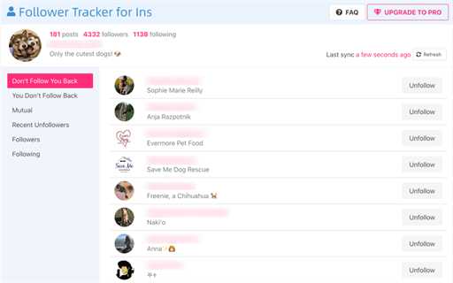 Followers Tracker for Ins - Instagram Follower Insights