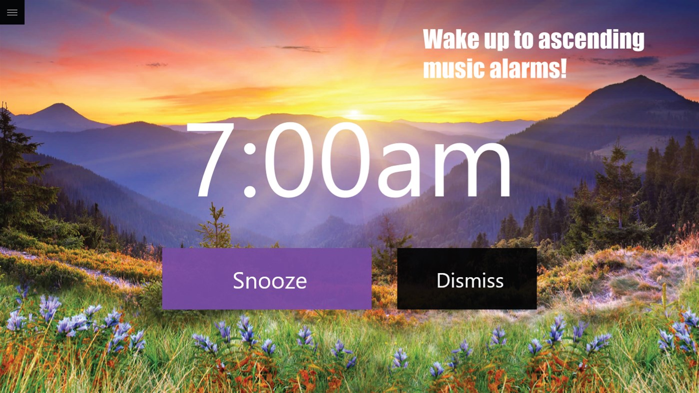 Alarm Clock HD + (de Kurt Dowswell) - (Windows Applications) — AppAgg