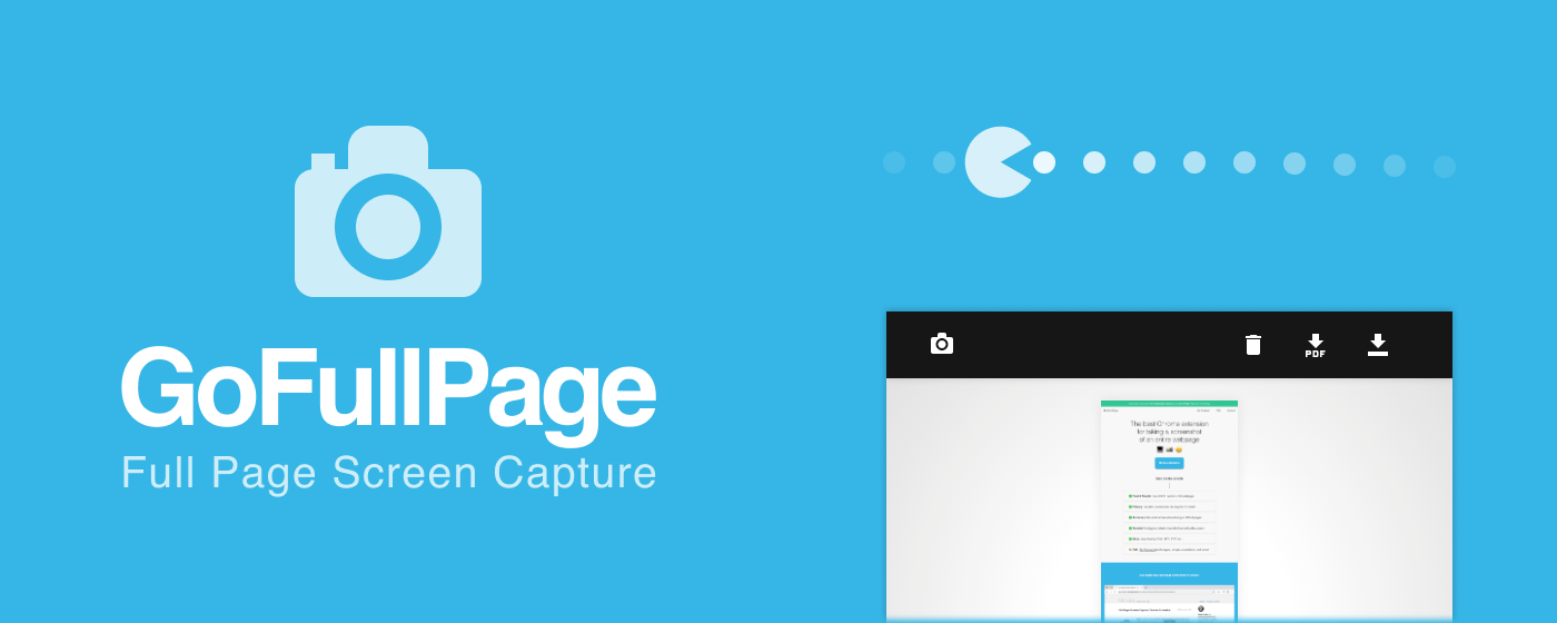 GoFullPage - Capture Full Webpage Screenshots Easily