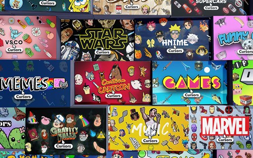 Sweezy Cursors - Custom Animated Mouse Pointers for Edge