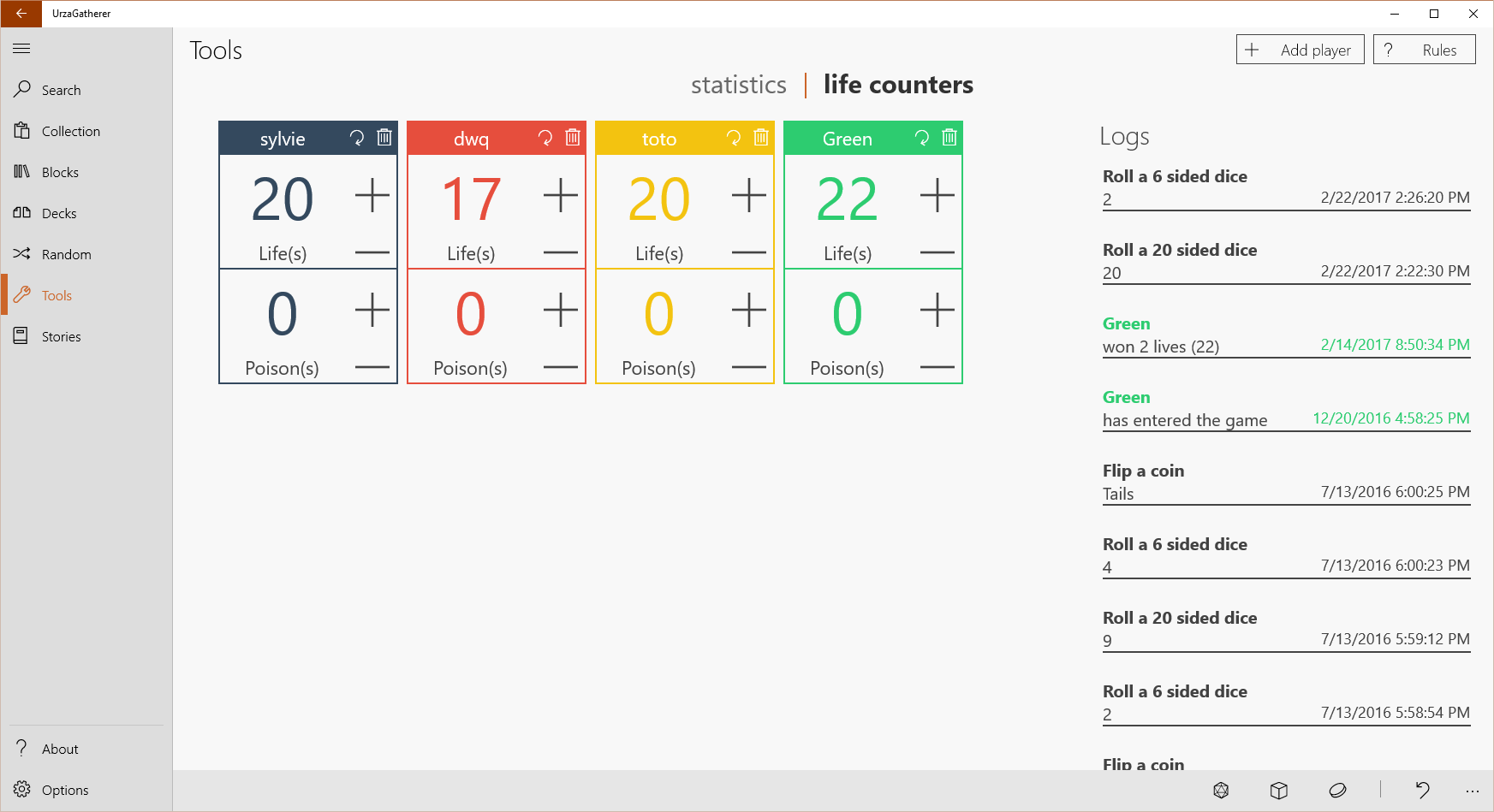 UrzaGatherer for Windows 10