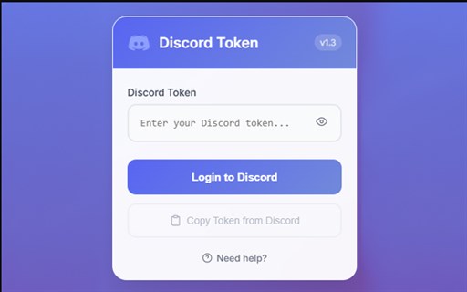 Discord Token Login — Quick Token Sign-In