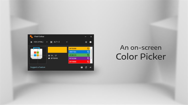 Color Picker on Screen - Pixel Colour 作者 IO Stream - (Windows アプリ) — AppAgg