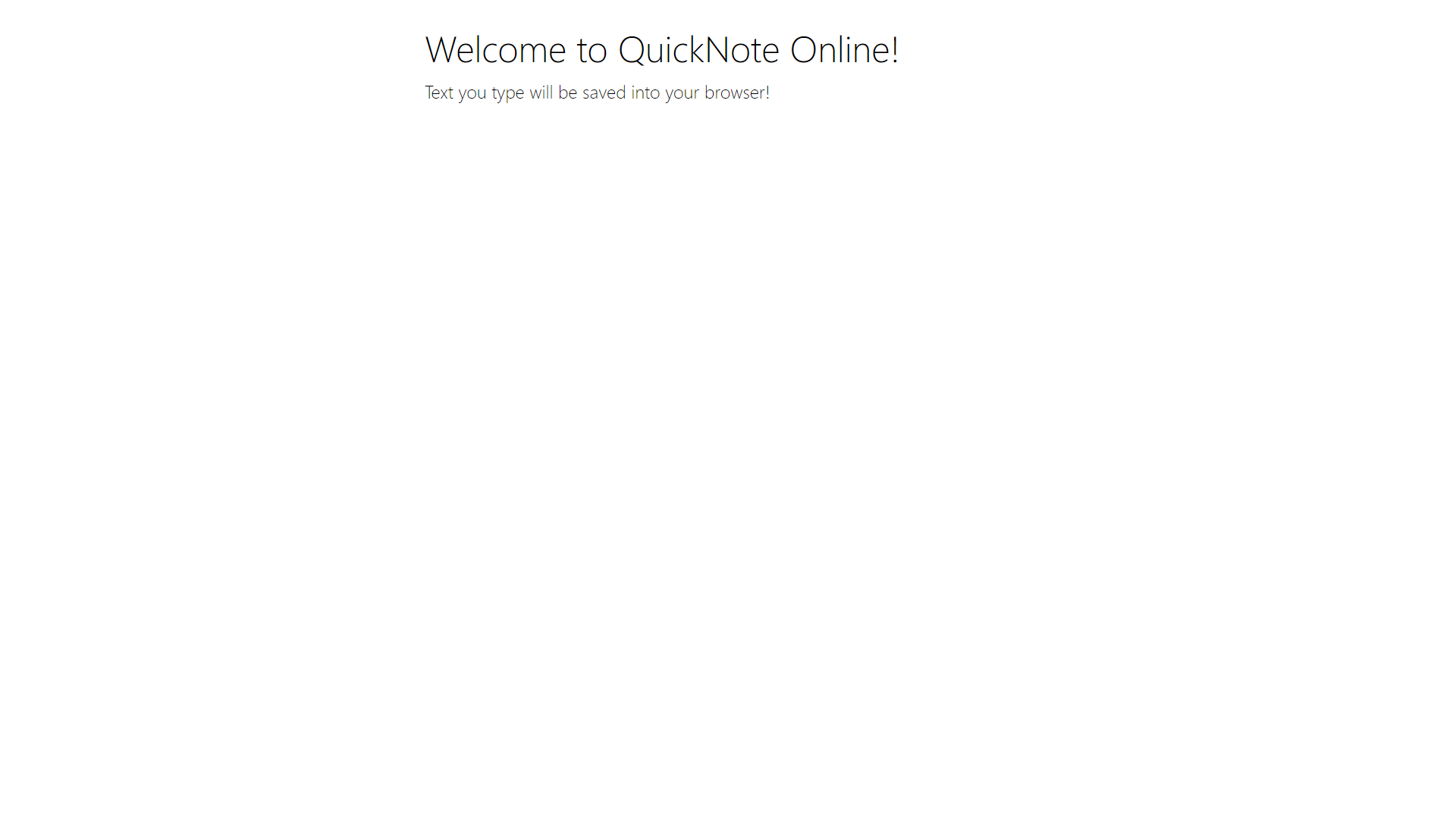 QuickNote Online下载 - QuickNote Online电脑应用下载 | 电脑好玩网