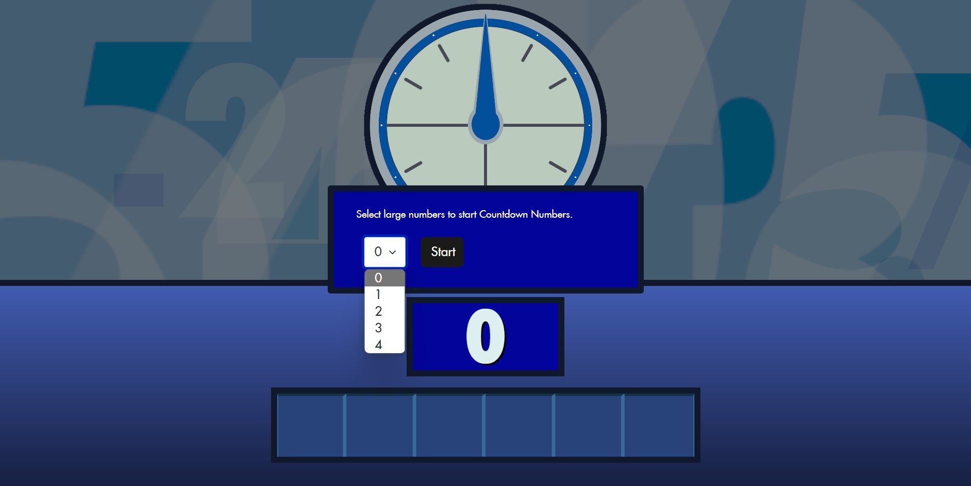 Countdown With Numbers下载 - Countdown With Numbers电脑应用下载 | 电脑好玩网