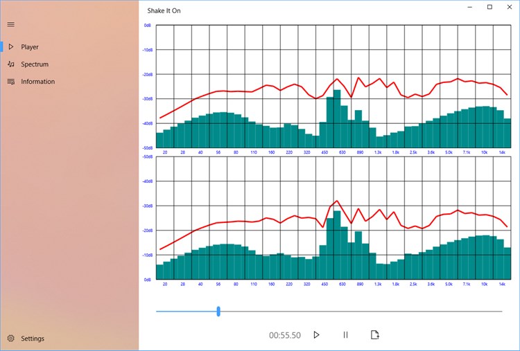 Audio Spectrum Visualizer by ObjectivePixel - (Windows Apps) — AppAgg