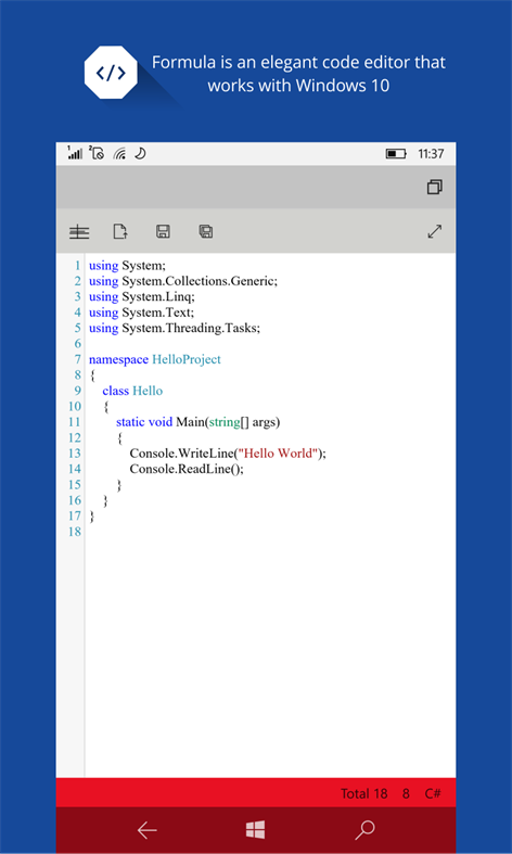 Buy Formula - Universal Code Editor - Microsoft Store