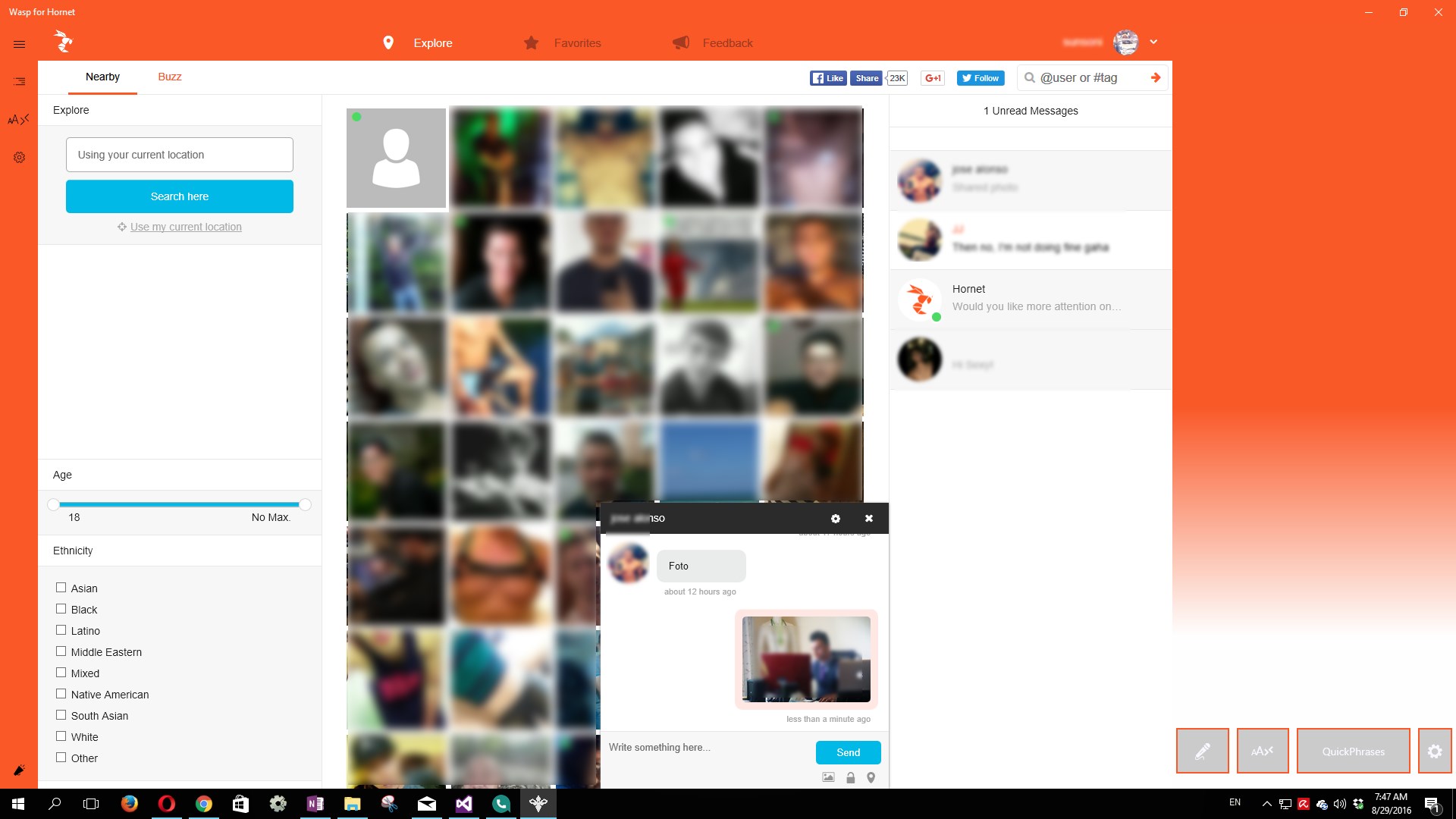 Wasp for Hornet - Free download and install on Windows