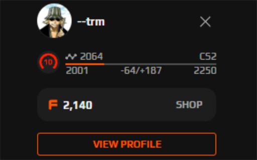 FACEIT FORECAST - Detailed Faceit Stats Extension