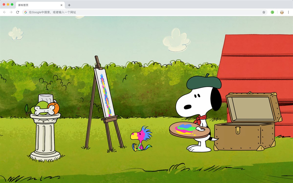 Snoopy HD Wallpaper Extension - Custom Snoopy Themes