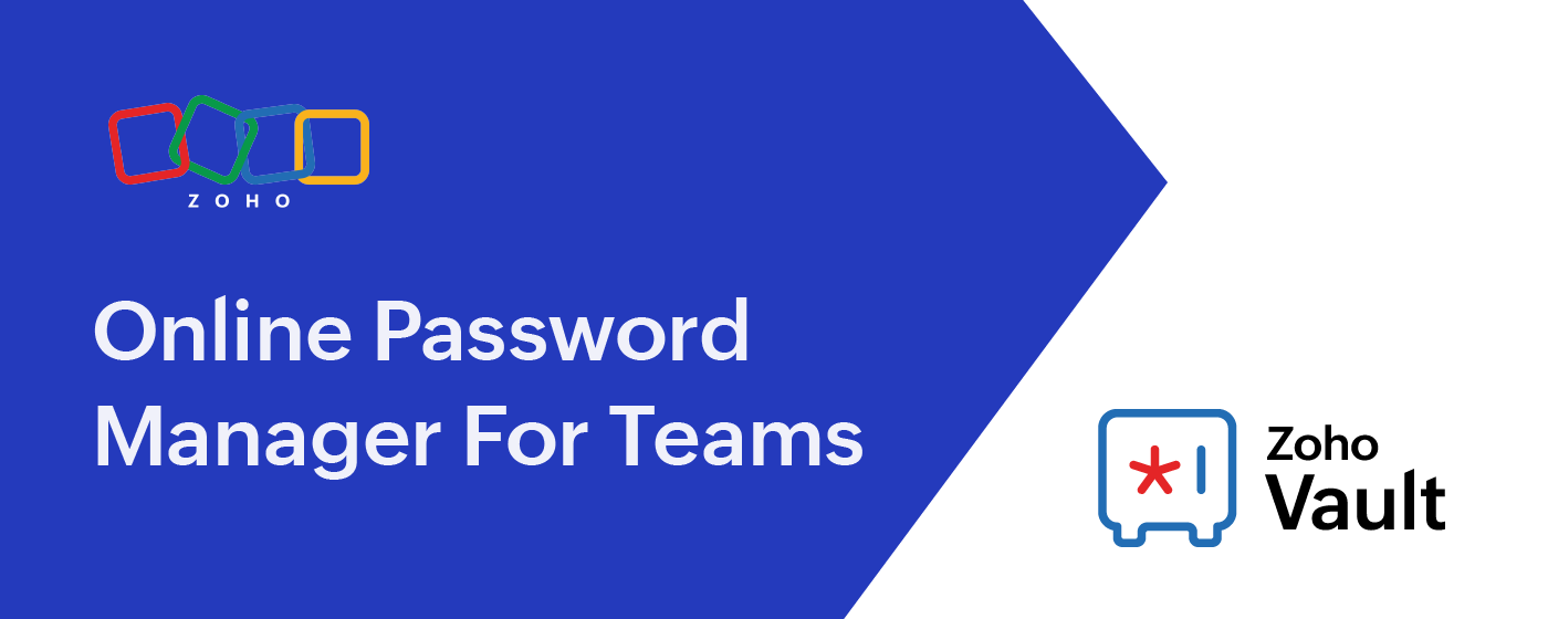 Zoho Vault – Password Manager