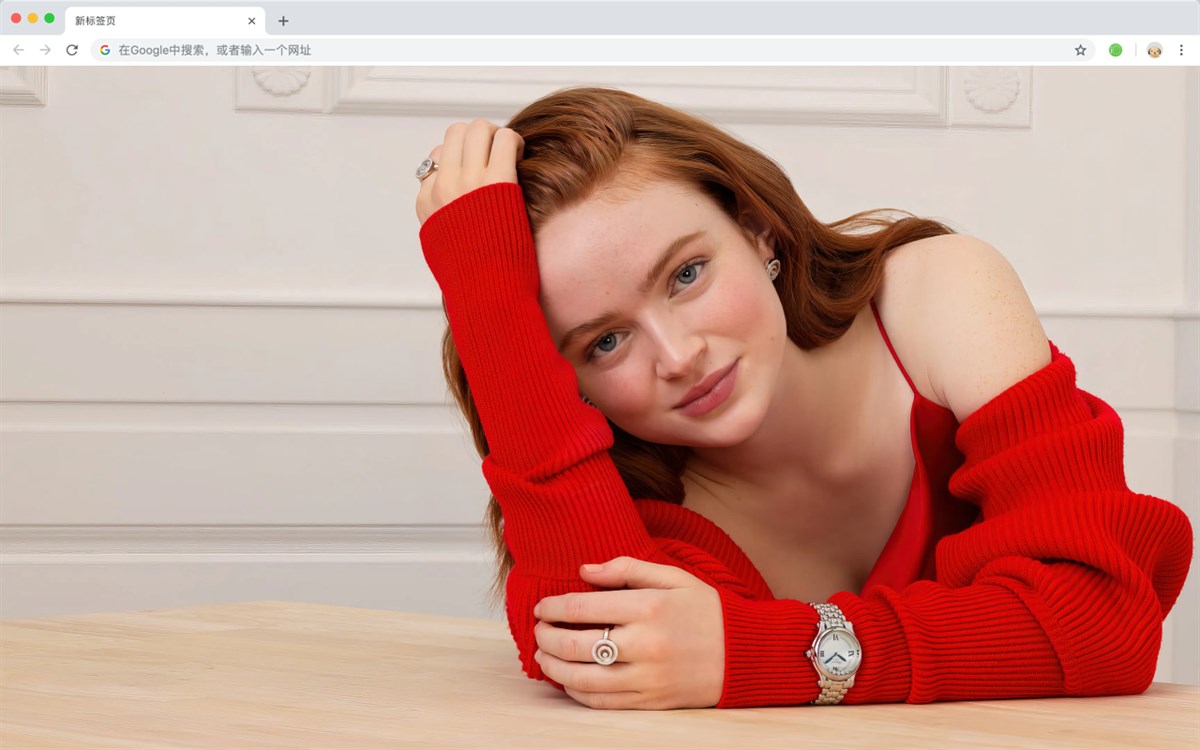 Sadie Sink Wallpaper HD HomePage - Edge add-on