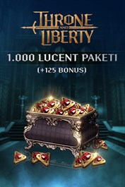 THRONE AND LIBERTY - 1,000 Lüks Paket (+125 Bonus) ürününü satın al | Xbox