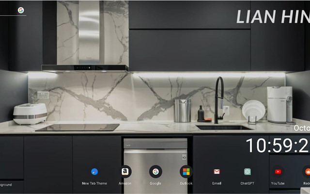 Lian Hin Wallpaper New Tab Edge add-on