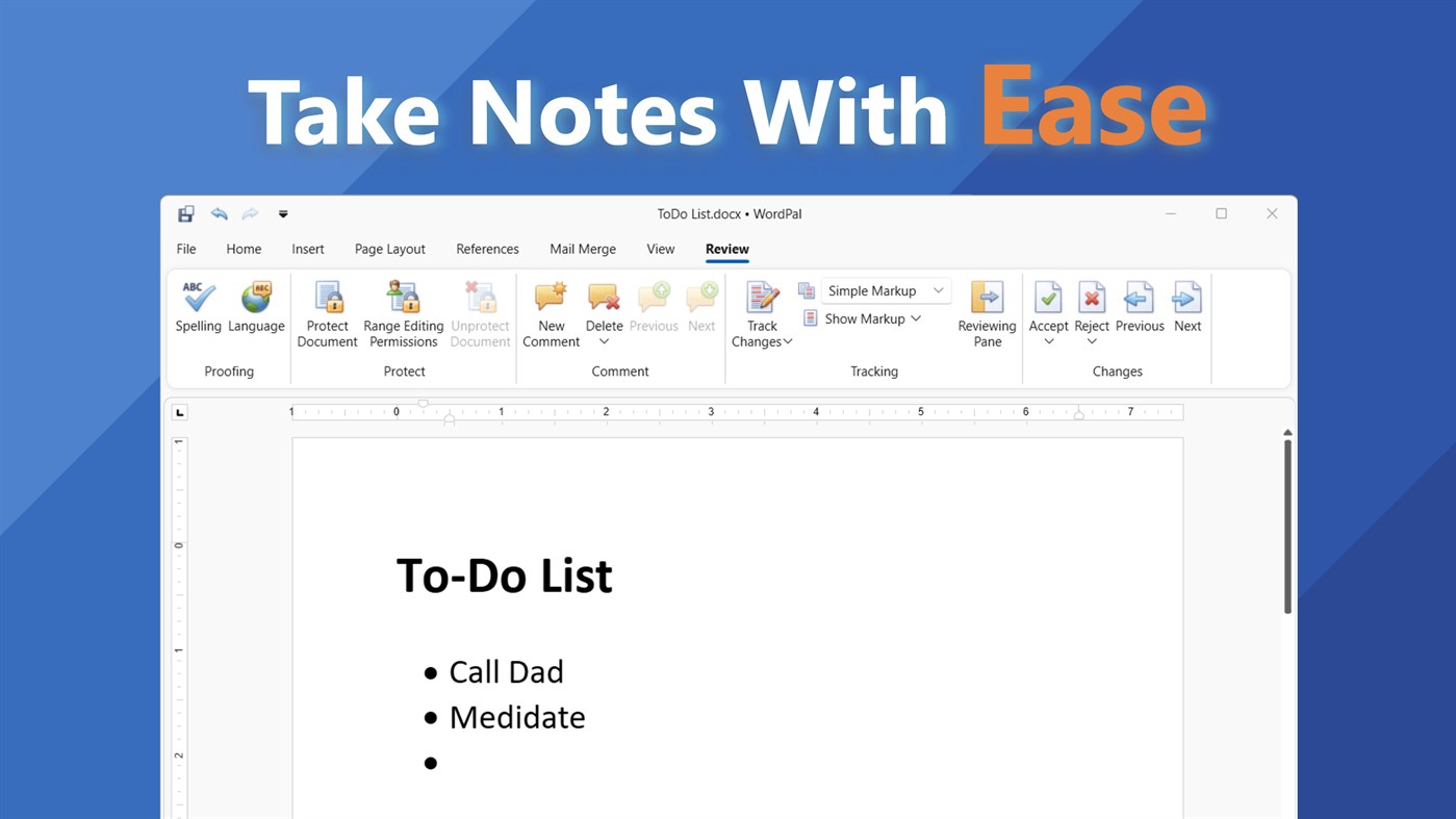 WordPal - Edit DOCX (by Tim Grabinat) - (Windows Apps) — AppAgg