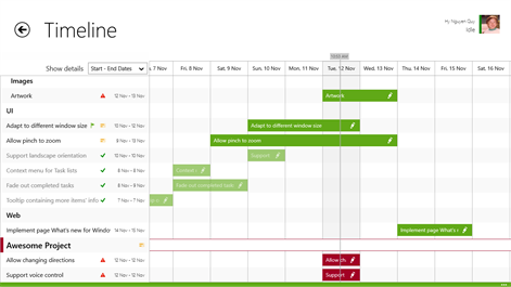 Get Project Timeline - Microsoft Store