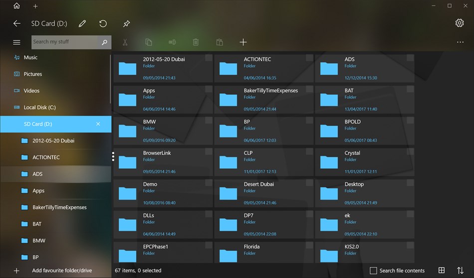 Fluent File Explorer (by paul.tallett) - (Windows Apps) — AppAgg
