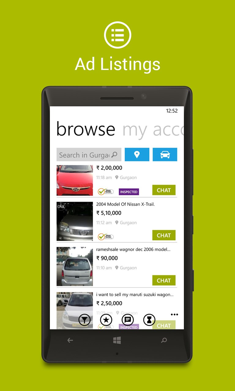 OLX Classifieds App Updated With New And Refreshed Home Page In Windows ...
