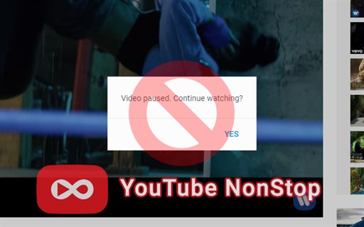 YouTube NonStop - Auto-Continue YouTube Videos