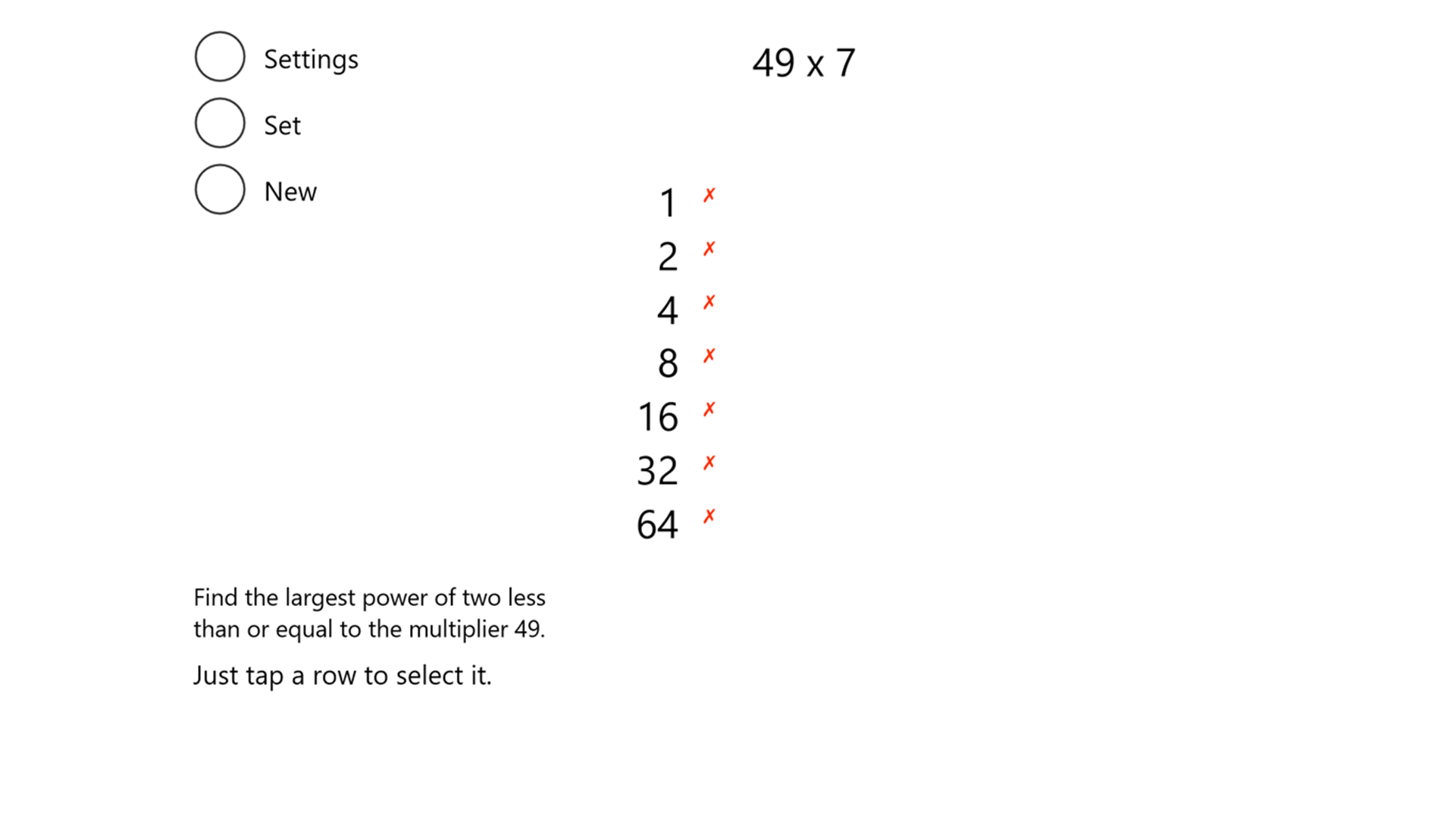 Egyptian Multiplication