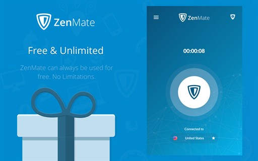 ZenMate Free VPN for Edge – Secure & Fast VPN