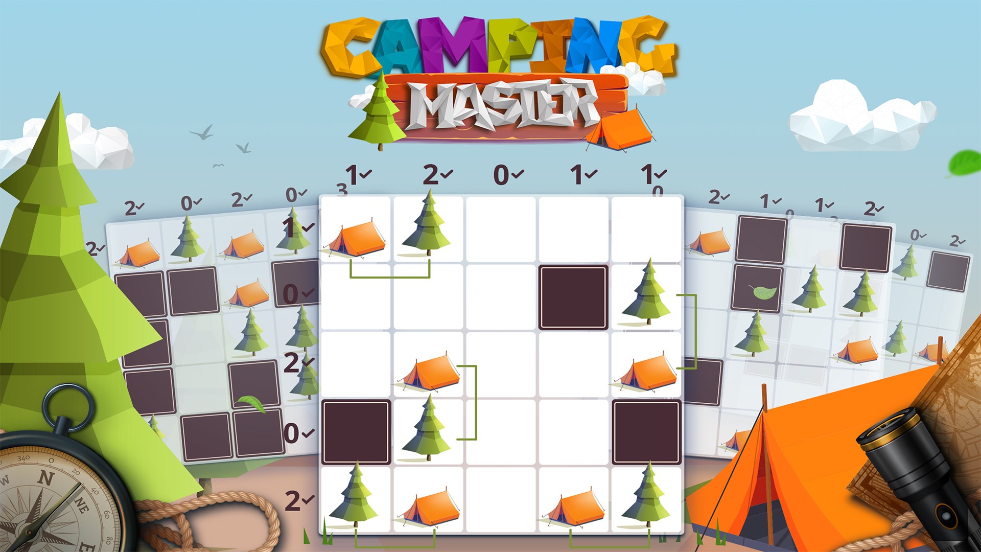 Spielen Sie Camping master : tents and trees in Ihrem Browser | Spiele ...