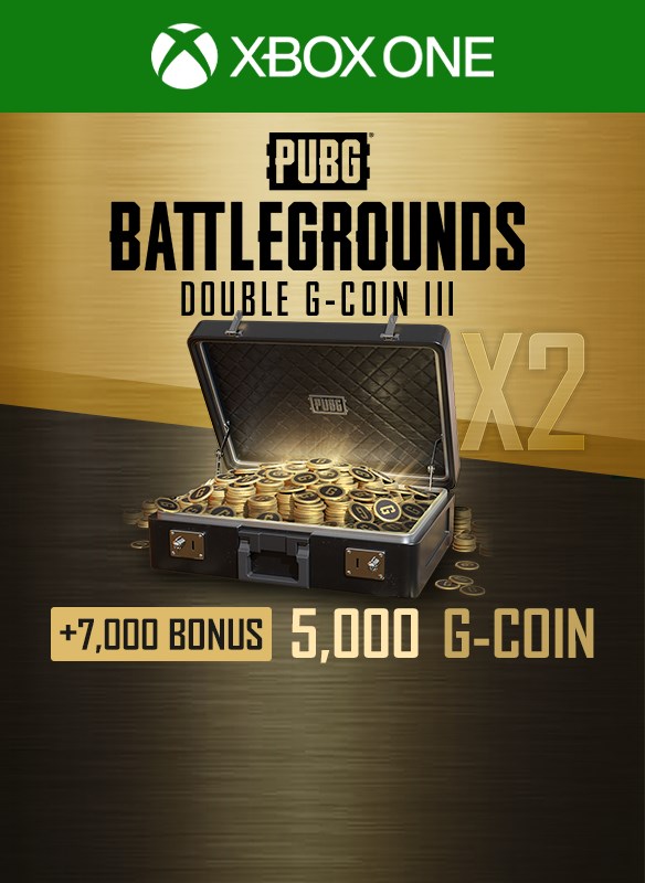 PUBG - Double G-Coin III (5,000 + 7,000 BONUS) Price
