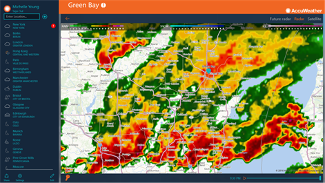 Accuweather On Desktop Windows 7 - pdfar