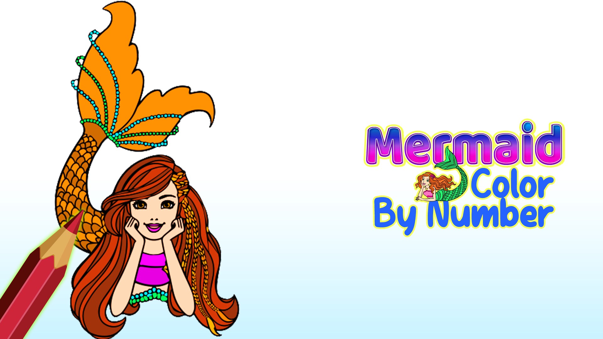 รับ Mermaid Color By Number - Coloring book - Microsoft Store th-TH